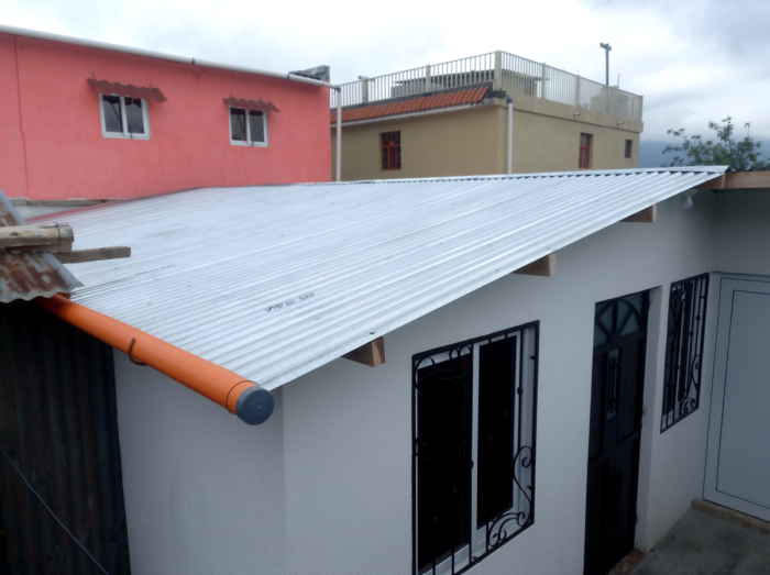 Techo con lámina – Hábitat para la Humanidad Guatemala